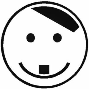 426 Hitler Smiley Face 27331 Vinyl Decal Sticker - NiceDecal