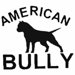 American Bully Vinyl Decal Sticker – NiceDecal