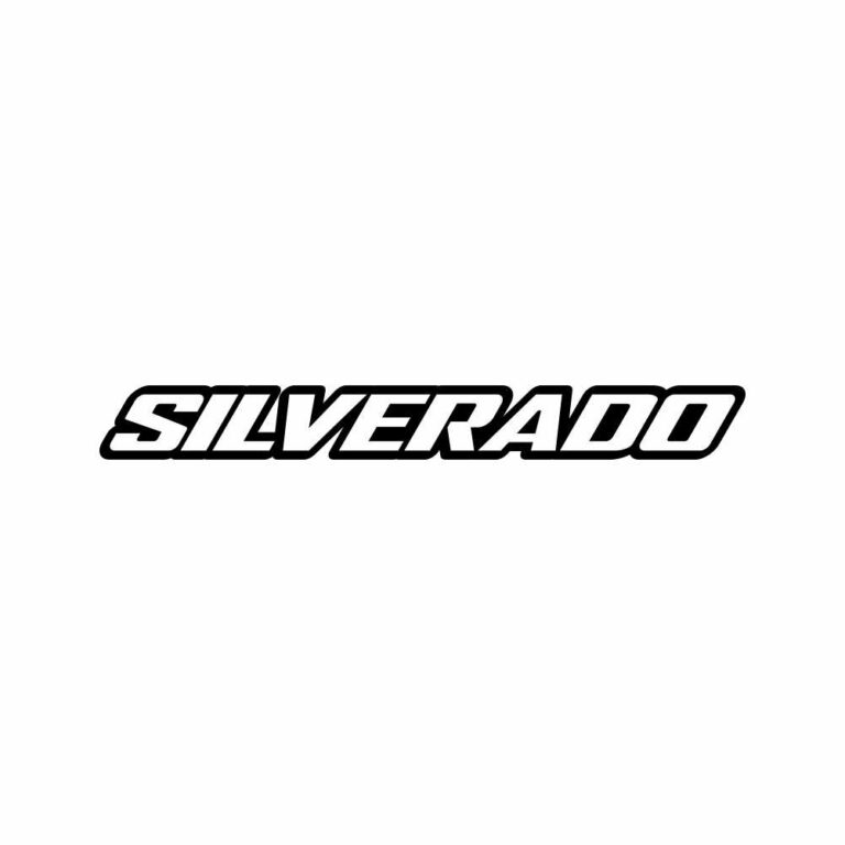 Chevy Silverado Windshield Banner Decal Sticker A3 - NiceDecal