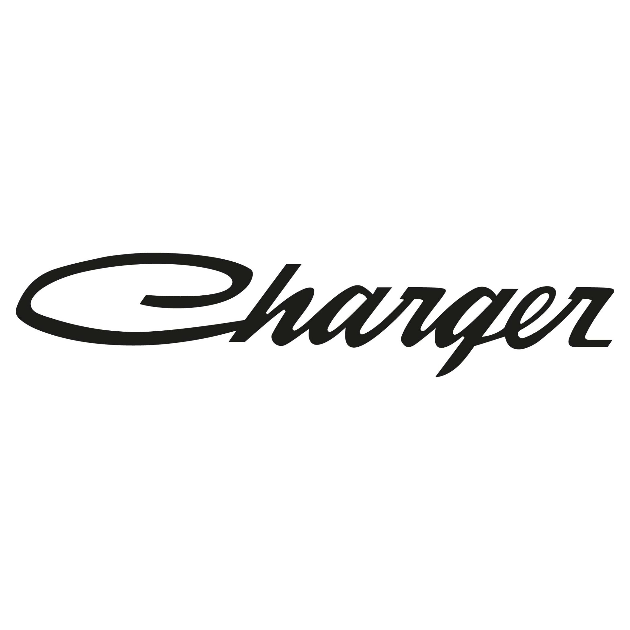 Dodge Charger Script Set Vinyl Decal Sticker - NiceDecal