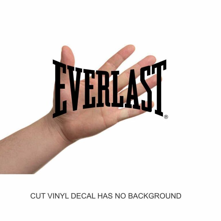 Everlast Boxing Logo Vinyl Decal Sticker - NiceDecal