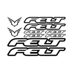 Felt Bicycles Logo Sheet Vinyl Decal Sticker - NiceDecal