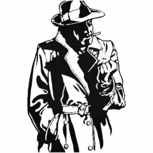 Gangster Vinyl Decal Sticker - NiceDecal