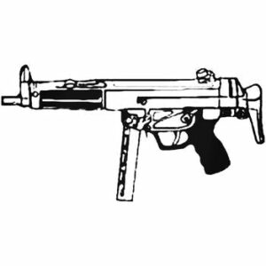 Heckler Koch Mp5 Vinyl Decal Sticker - NiceDecal