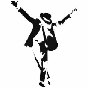 Michael Jackson Necktie Vinyl Decal Sticker - NiceDecal