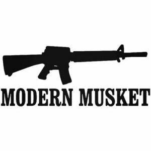 Modern Musket Rifle Vinyl Decal Sticker - NiceDecal