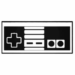 Nintendo Controller Nes Vinyl Decal Sticker – NiceDecal