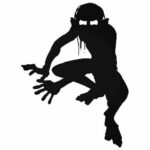 Shadow Of Gollum Lotr Hobbit Vinyl Decal Sticker - NiceDecal