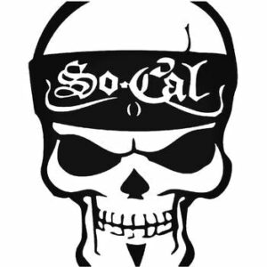 Socal Skull Logo Vinyl Decal Sticker - NiceDecal
