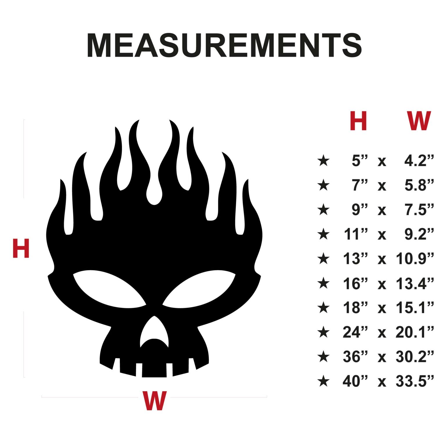 The Offspring Skull V1 Vinyl Decal Sticker - NiceDecal