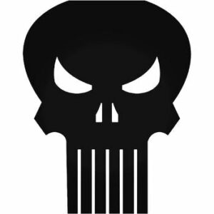 The Punisher Skull 3 Vinyl Decal Sticker - NiceDecal