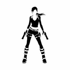 Tomb Raider Lara Croft Vinyl Decal Sticker - NiceDecal