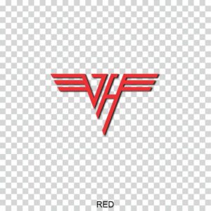 Van Halen Official Logo Vinyl Decal Sticker - NiceDecal