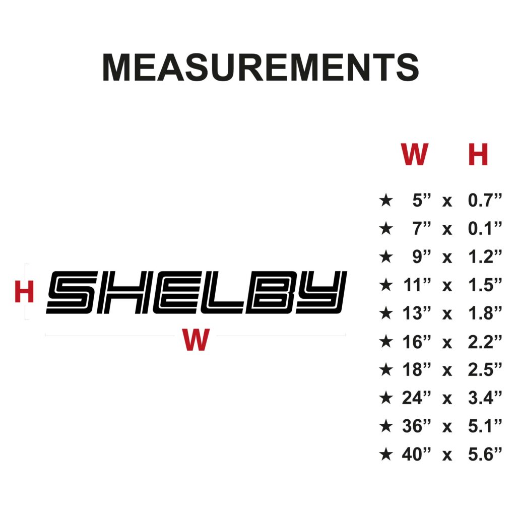 Windshield Banner Shelby Windshield Banner Style 2 Vinyl Decal Sticker ...