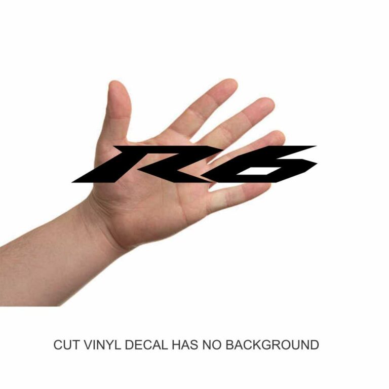 Yamaha R6 Aftermarket Vinyl Decal Sticker - NiceDecal