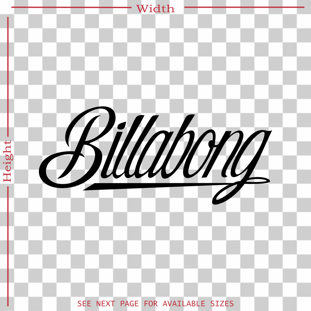 Billabong Sticker Billabong