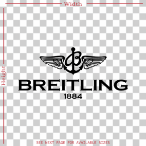 Breitling Logo Vinyl Decal Sticker - NiceDecal