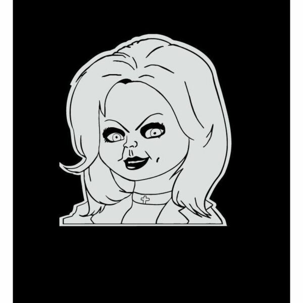 Bride of Chucky Window Decal Sticker - NiceDecal