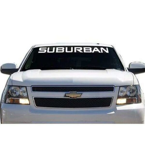 Chevy Chevrolet Suburban Windshield Banner Decal Sticker - NiceDecal