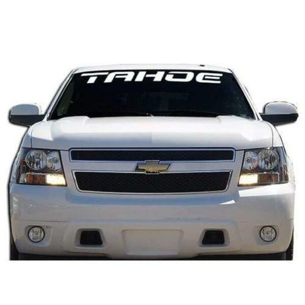 Chevy Tahoe Windshield Banner Decal Sticker - NiceDecal