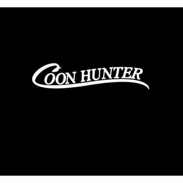 Coon Hunting Truck Window Decal Sticker - NiceDecal