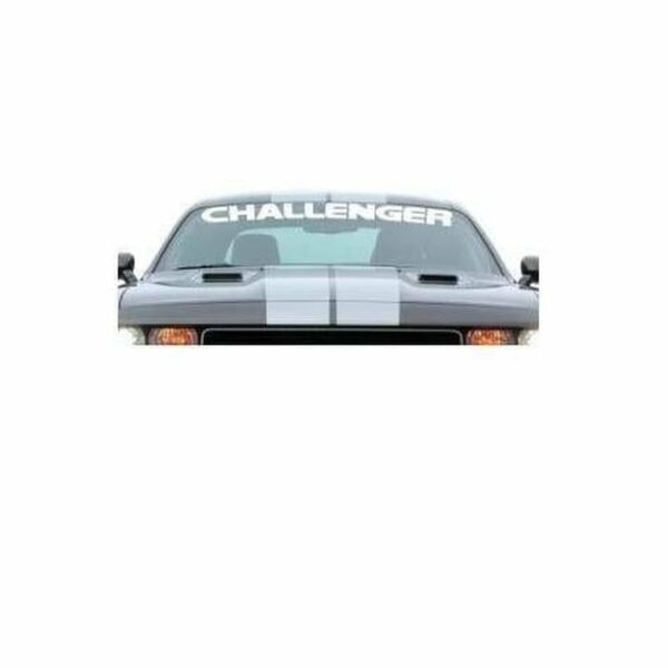 Dodge Challenger Windshield Banner Decal Sticker - NiceDecal