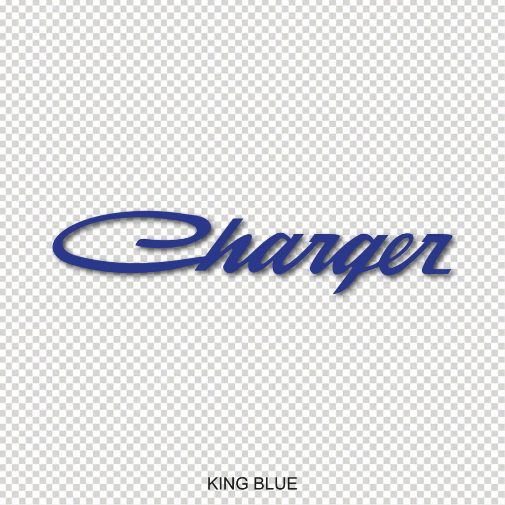 Dodge Charger Script Set Vinyl Decal Sticker - NiceDecal
