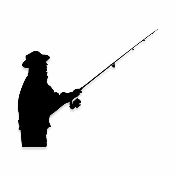 Fisherman Vinyl Decal Sticker - NiceDecal