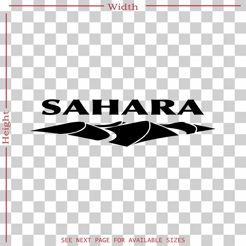 Jeep Sahara Logo Chrysler, Dodge, Jeep, Ram, Wagoneer Vehicle