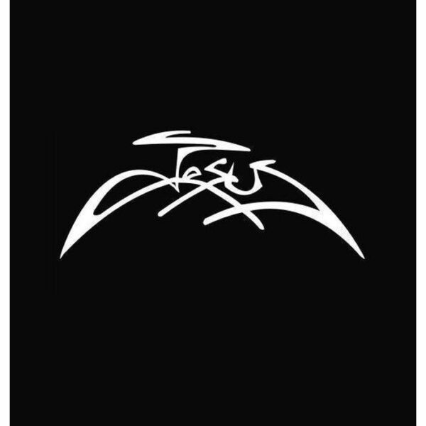 Jesus Signature Christian Decal Stickers - NiceDecal