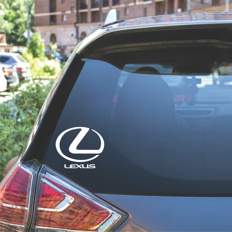 Lexus Logo Decal Sticker - NiceDecal
