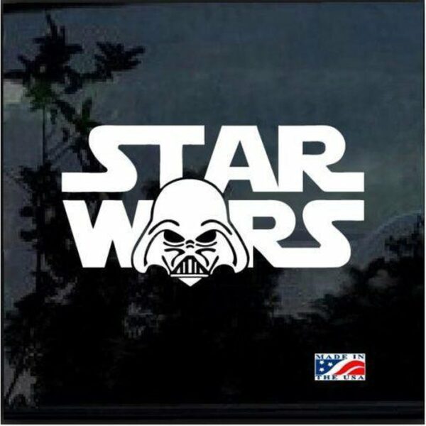 Star Wars Darth Vader Window Decal Sticker - NiceDecal