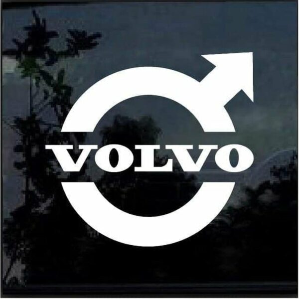 Volvo logo Window Decal Sticker - NiceDecal