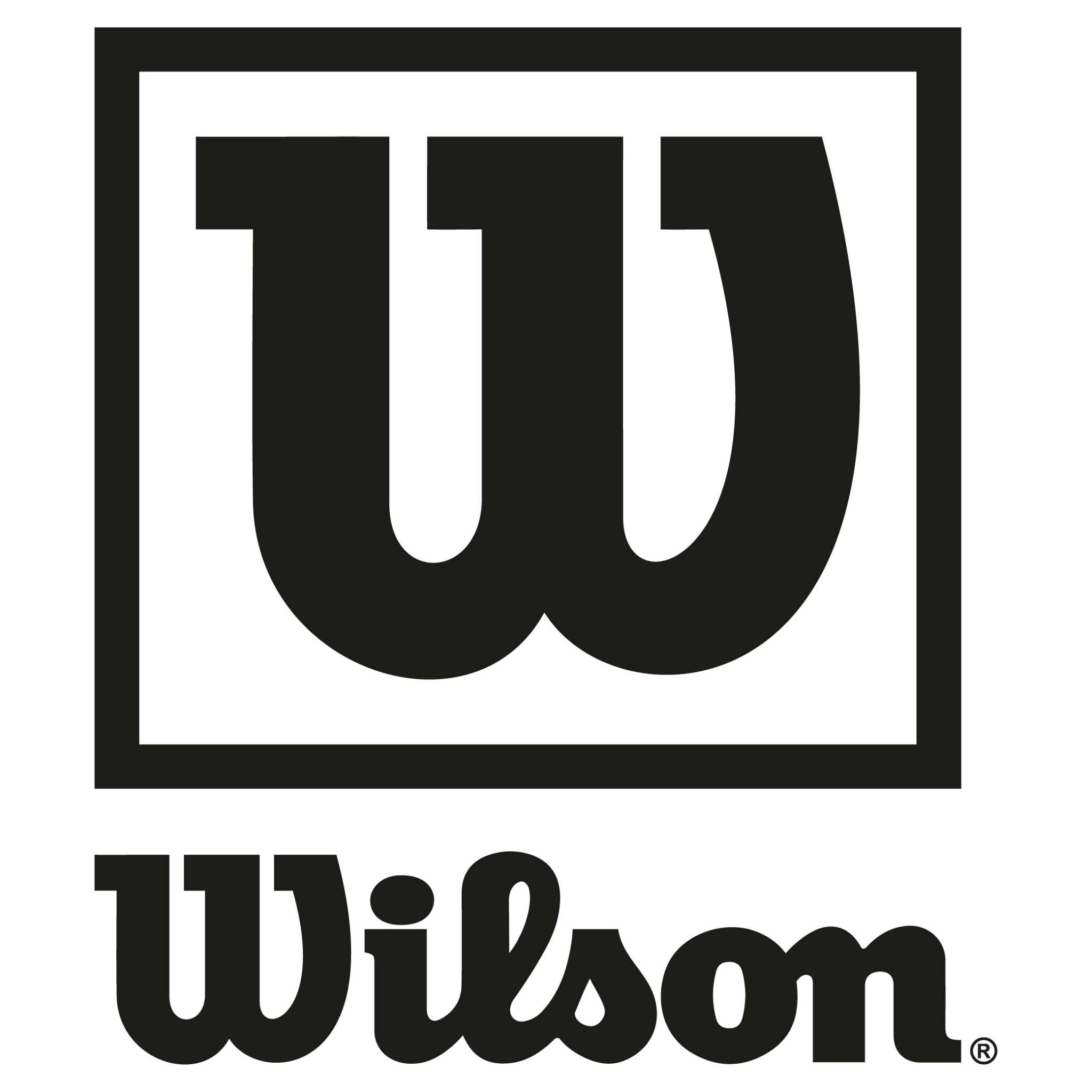 Wilson Black Logo Vinyl Decal Sticker - NiceDecal